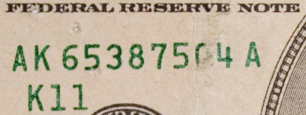 Detecting Counterfeit Money, Part I: Serial Numbers