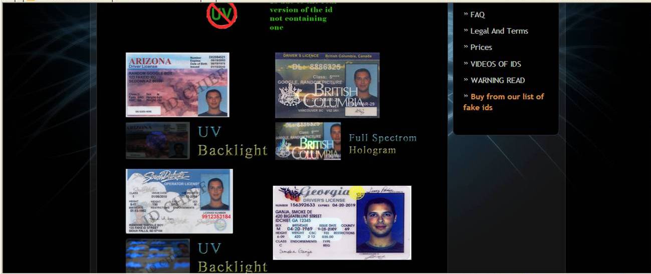 The Threat of Chinese Fake IDs